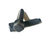 China DIN478 Black Oxide Metric Coarse Fully Thread Grade 4.8 8.8 Square Head Bolt With Collar for sale
