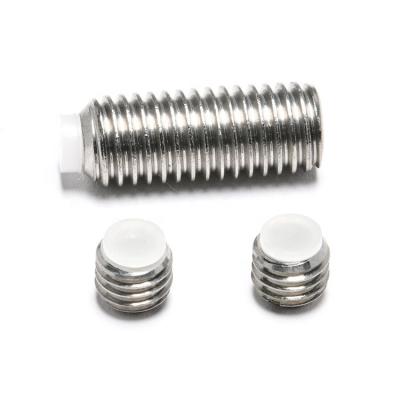 China OEM Customized M3 M4 M5 M6 Plastic Dog Point Hex Socket Grub Screws for sale