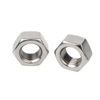 China DIN934 Hex Nut Hot Dip Galvanized M6 - M36 Titanium Brass Stainless Steel Hex Nuts for sale