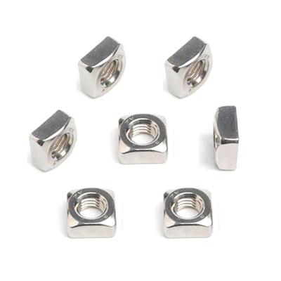 China DIN 929 Weld Nut A2 Stainless M6 - M12 Titanium Brass Stainless Steel Hex Nuts for sale
