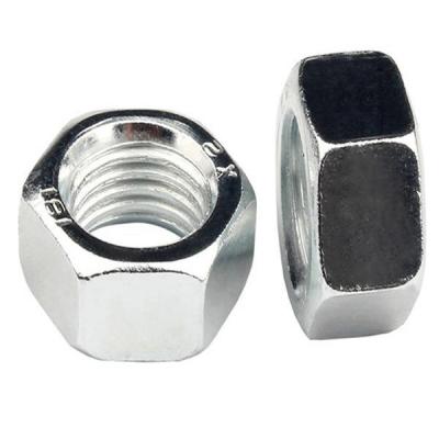 China DIN934 Hex Nut M1.6 - M36 Carbon Steel Stainless Steel 306 314 Hex Nuts for sale