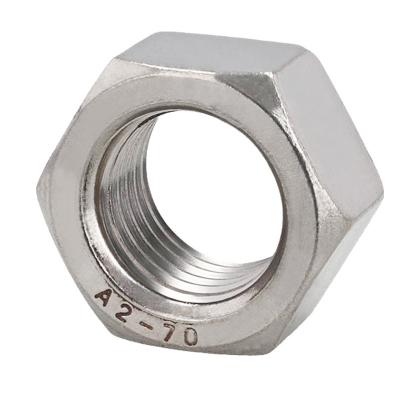 China Female Thread Din934 Hex Nut Stainless Steel Hex Nut 304 Stainless Steel for sale
