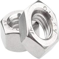 China Corrosion Resistant Zinc Plated Hex Nuts Steel DIN934 High Strength M6-M24 Fasteners for sale