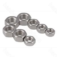China Hex Nuts DIN934 Hexagon Bolt Carbon Steel Stainless Steel SS304 316 for sale