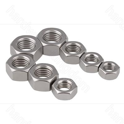 China Hex Nuts DIN934 Hexagon Bolt Carbon Steel Stainless Steel SS304 316 for sale