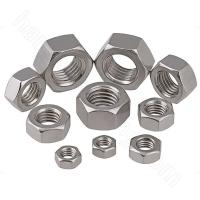 China Hex Nuts DIN934 Stainless Steel SS304 316 Hexagon Bolt Carbon Steel for sale