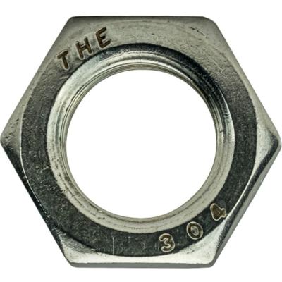 China Hex Nut Custom Stainless Steel 304 M2 - M100 Carbon Steel Din934 for sale