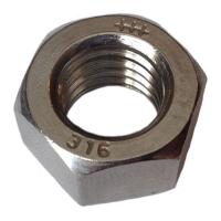 China Nut DIN 934 Stainless Steel Hexagonal Anti Loosen Hex SS 304 316 for sale