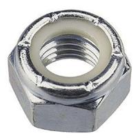China Nylon Nut Stainless Steel Prevailing Torque Type Hex Nut With Hexagon for sale