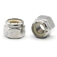 China Nylon Nut Prevailing Torque Type Hex Nut Stainless Steel 304 316 for sale