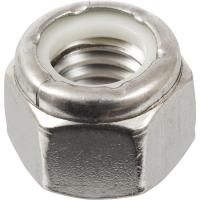 China Nylon Nuts SS304 Insert Hex Lock Nut Hexagon DIN 985 Stainless Steel for sale