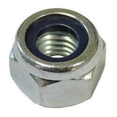 China Nylon Nut 304 Stainless Steel Nylon Lock Nut Din985 Hexagon For Buildings for sale