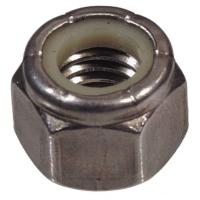 China Nylon Nuts Stainless Steel Hexagon SS304 SS316 DIN985 M6 M8 M10 for sale