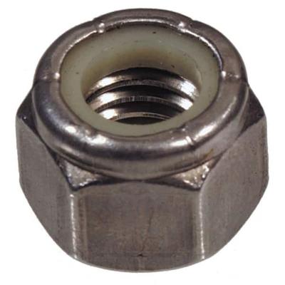 China Nylon Nuts Stainless Steel Hexagon SS304 SS316 DIN985 M6 M8 M10 for sale
