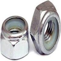 China Nylon Nut Insert Hexagon DIN 985 Stainless Steel 316 M6 M8 For Buildings for sale