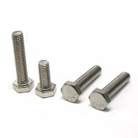 China 304 316 Stainless Steel Fasteners Full / Half Thread 2205 Hex Head Bolts Nut for sale