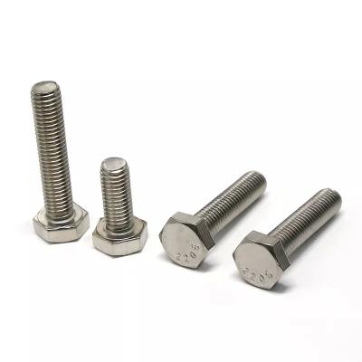 China 304 316 Stainless Steel Fasteners Full / Half Thread 2205 Hex Head Bolts Nut for sale