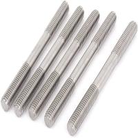 China Threaded Stud Screw Bolt 5 Pcs 8 X 90mm A2 Stainless Steel Double End for sale