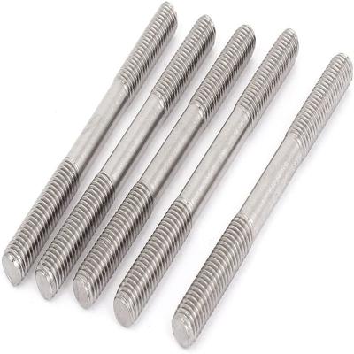 China Threaded Stud Screw Bolt 5 Pcs 8 X 90mm A2 Stainless Steel Double End for sale