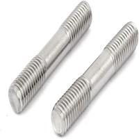 China M5x35mm 304 Stainless Steel Double End Threaded Stud Screw Bolt for sale