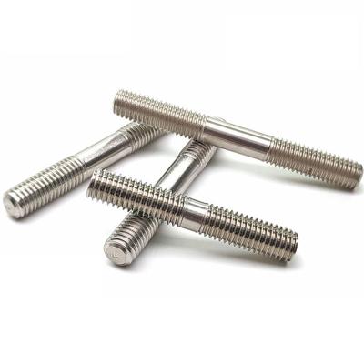 China Double End Threaded Stud Screw Bolt M5x35mm 304 Stainless Steel for sale