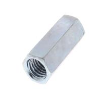 China Thread Nut Hex Coupling Nut M2 M4 M8 Stainless Steel Long Connector for sale