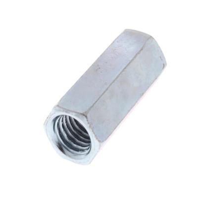China Thread Nut Hex Coupling Nut M2 M4 M8 Stainless Steel Long Connector for sale