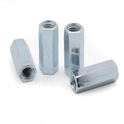 China DIN6334 Sleeve Barrel Nut Stainless Steel M3 M4 M5 Hex Coupling Nut for sale