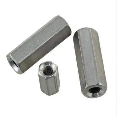 China Extension Coupling Nut Long Hex Coupling Stainless Steel 304 316 M2 M4 M6 M8 for sale