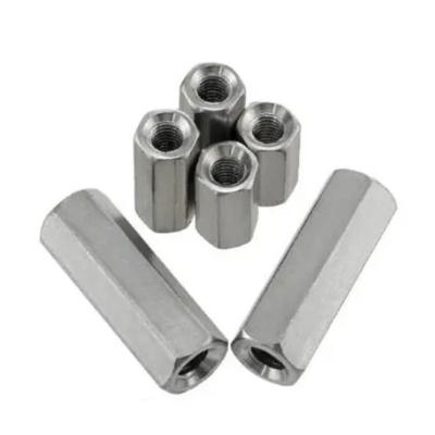 China Long Hex Coupling Extension Nut Stainless Steel 304 316 M2 M4 M6 M8 for sale