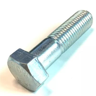 China DIN931 / DIN933 Hex Bolt And Nut Steel Hex Cap Screw Bolt Stainless Steel 304 for sale