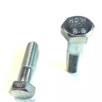 China DIN933 Hex Head Bolts And Nuts Grade 4.8 / 8.8 / 10.9 / 12.9 High Quality DIN931 for sale