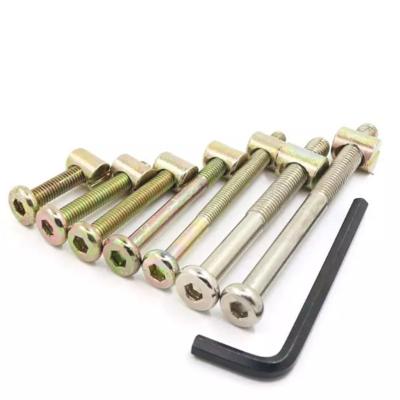 China A2 A4 DIN931 Partial Half Thread Hex Bolt And Nut And Washer Zinc Plated for sale