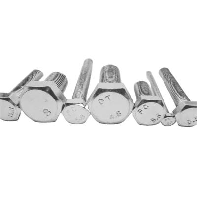 China Nut Screw Washer DIN931 DIN933 Metric Stainless Steel Galvanized Hex Bolt for sale