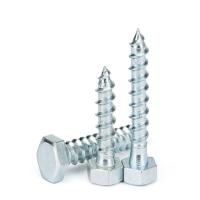 China Hex Head Wood Screws M2 To M10 DIN571 Stainless Steel / Carbon Steel for sale