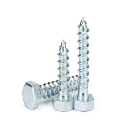 China Hex Head Wood Screws M2 To M10 DIN571 Stainless Steel / Carbon Steel for sale