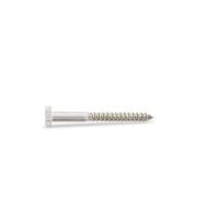 China DIN571 Hex Head Wood Screw Stainless Steel Plated Carbon Steel for sale