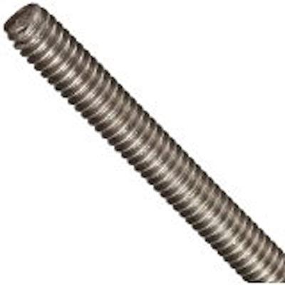 China Threaded Rod Bar Studs Hardware 10 Pcs Uxcell M4 X 60mm 304 Stainless Steel Fully for sale