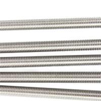 China Threaded Rod UNC UNF Zinc Plated L7 B7 Galvanized Carbon Steel Din 975 Din976 for sale