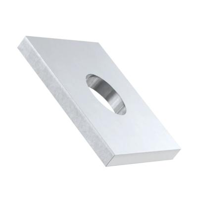 China M3 M6 M8 Stainless Steel SS304 SS316L Square Flat Washer DIN436 for sale