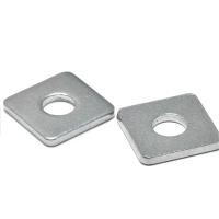 China 304 Stainless Steel Plain Finish Taper Washers Bolt Nut Square Lock Washer for sale