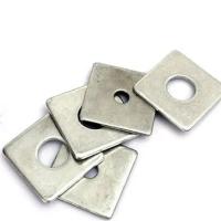China Square Washer / Square Flat Washer DIN436 Carbon Steel / Stainless Steel for sale