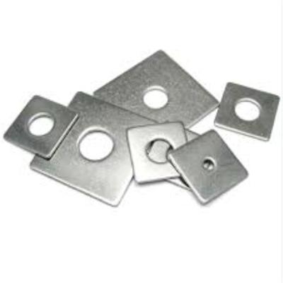 China White Zinc Q235 Grade 4.8 DIN436 M3 M4 M5 M6 Square Washer Ss316 for sale