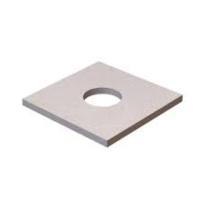 China DIN436 Sus SS304 / 316 Flat Washer With Round Hole Square Washer for sale