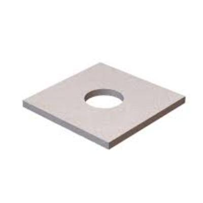 China DIN436 Sus SS304 / 316 Flat Washer With Round Hole Square Washer for sale
