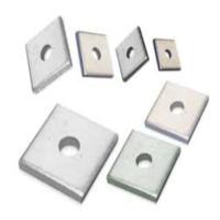 China Round Hole Square Washer DIN436 Sus SS304 / 316 Flat Washer for sale