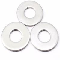 China Plain Spring Flat Gasket Washers Fasteners CS SS Alloy Steel DIN125A DIN126 for sale