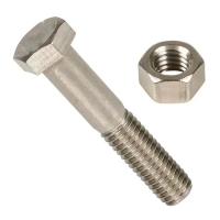 China Inconel 718 UNS N07718 Bolt Nut Washer Fasteners Full Thread Hex Bolt M50 X 150 for sale