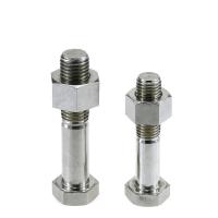 China M50 X 150 High Temperature Alloy Inconel 718 / GH 4169 Stainless Steel Fasteners Full Thread Hex Bolt for sale