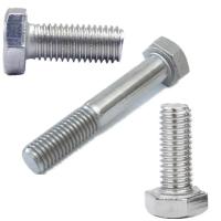 China DIN933 DIN931 Steel Hex Head Bolts High Quality 8.8 Grade Stainless Steel Hexagon Bolt for sale